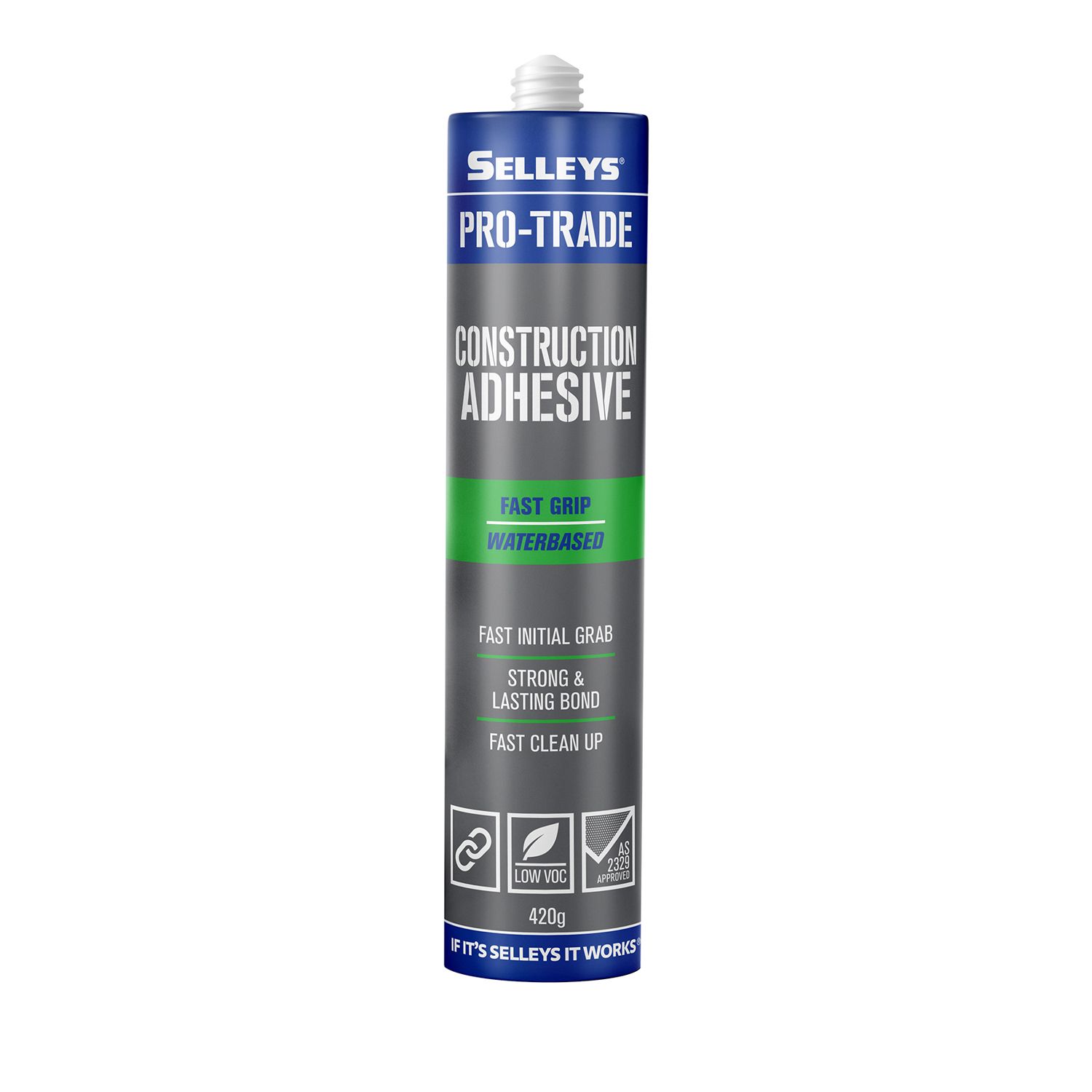 Selleys Liquid Nails Construction Adhesive Fast Grab Bowens