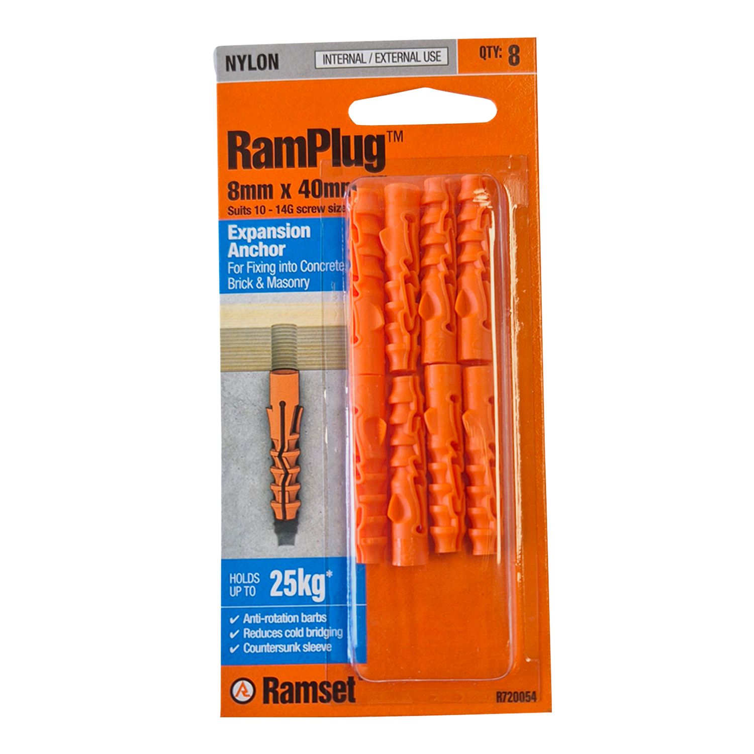 Ramset™ RamPlug™ Anchors suits Wood | Bowens