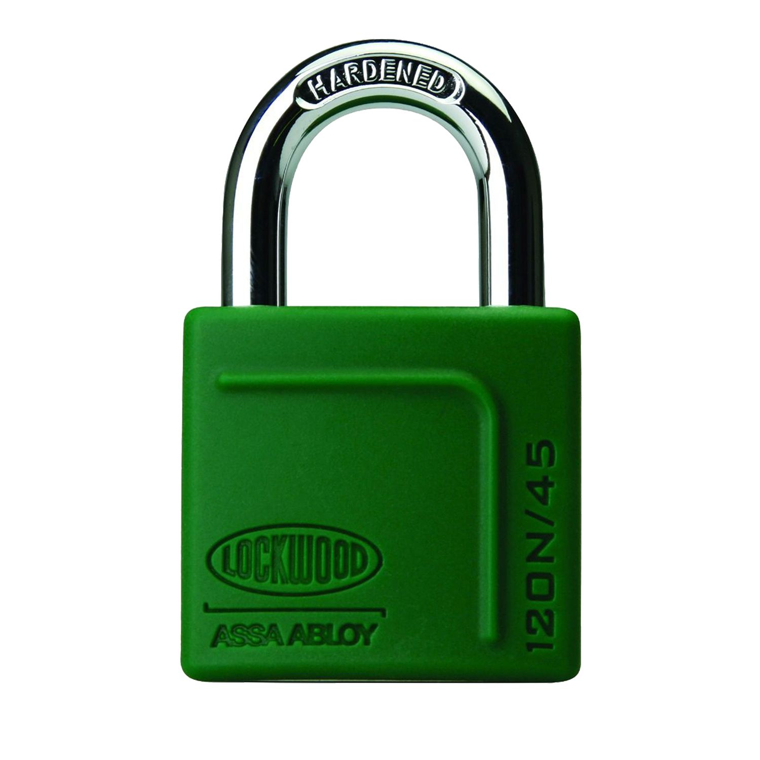 Light Green 120N Series Padlock with Shackle & Silicon Jacket | Bowens