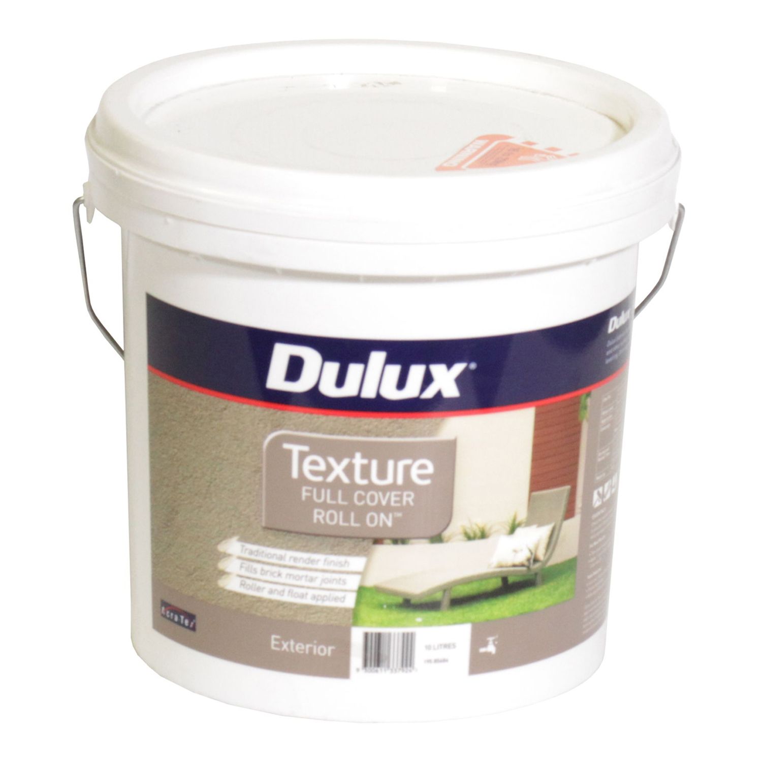 Dulux® Texture Full Cover Roll On Acrylic Paint | Bowens