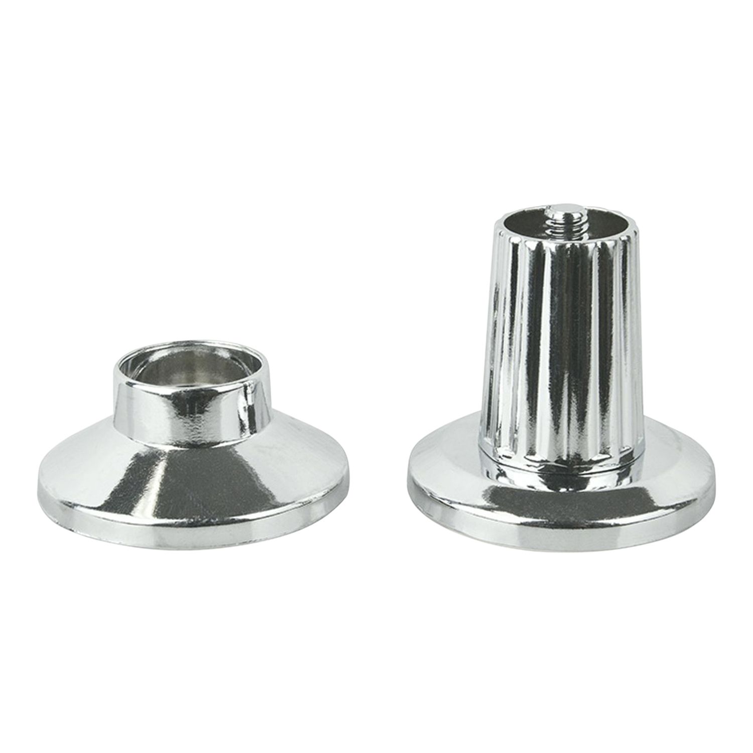 Romak Adjustable Rod Pillar End Chrome Plated | Bowens