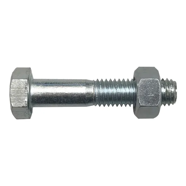 Macsim® Hex Head Threaded Bolt Zinc Plated | Bowens