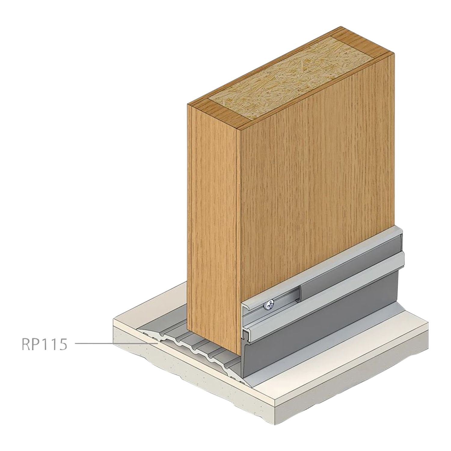 Raven RP51Si Door Bottom Sweep Seal | Bowens