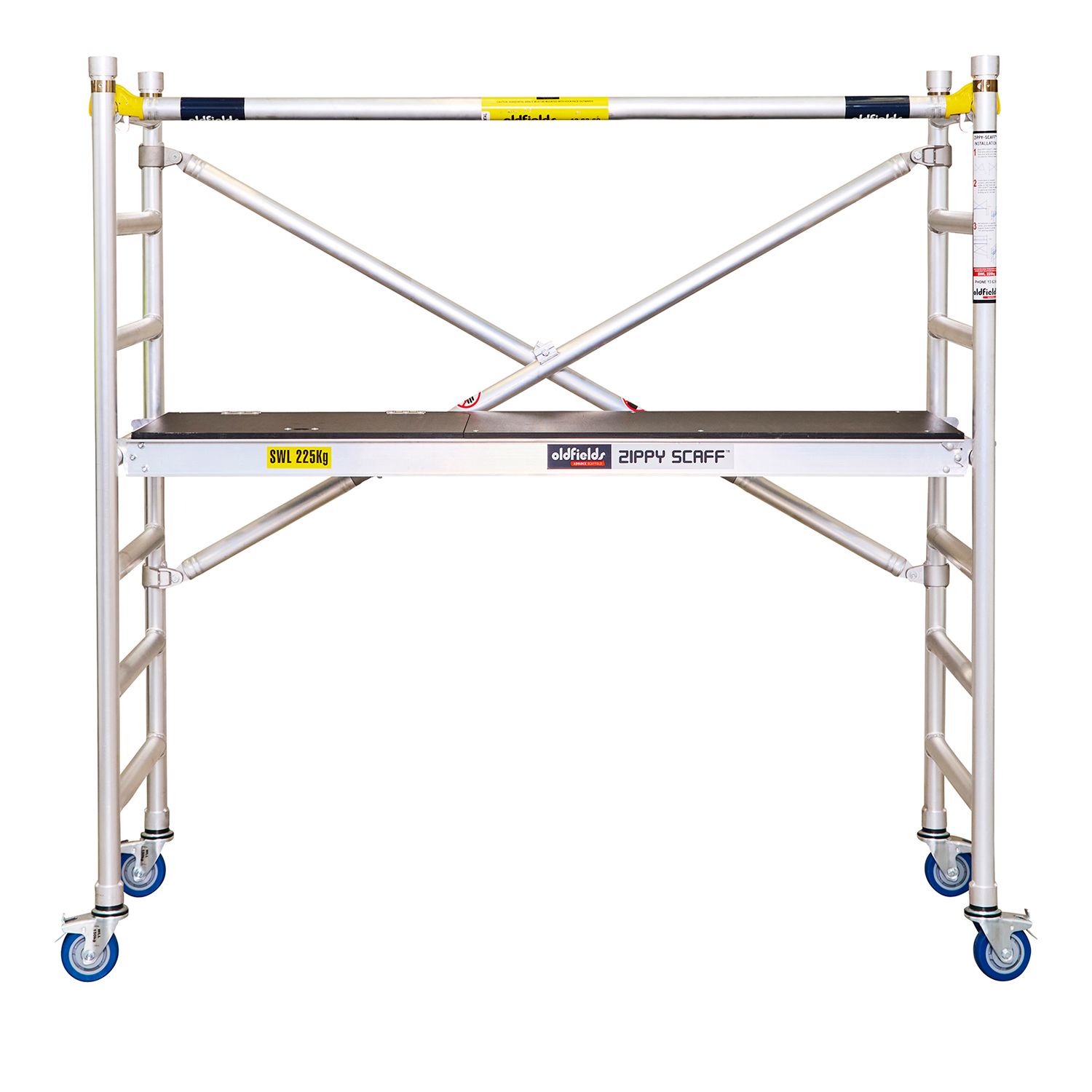 Oldfields Zippy-Scaff™ Aluminium Folding Scaffold Base Unit | Bowens