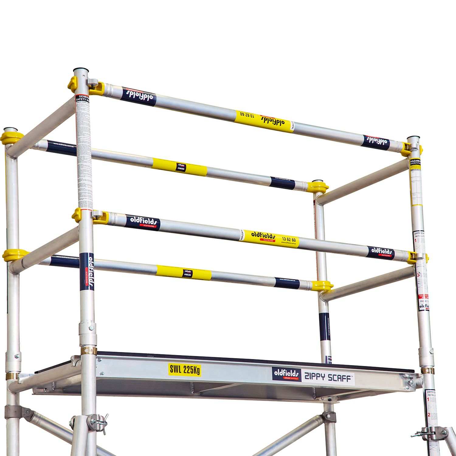 Oldfields Zippy-Scaff Mini Guard Rail Pack | Bowens