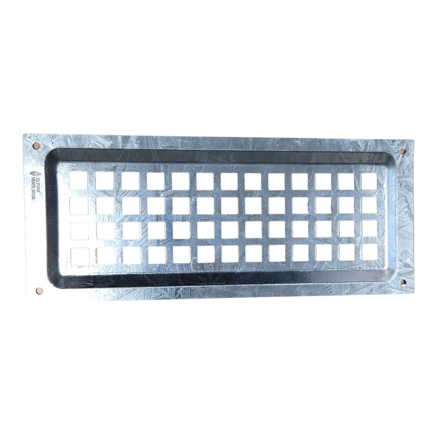 Alpine Ventilation Galvanised Flat Face Vent | Bowens