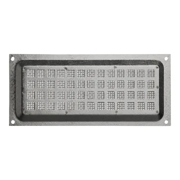 Alpine Ventilation Galvanised Flat Face Brick Vent with Mesh | Bowens