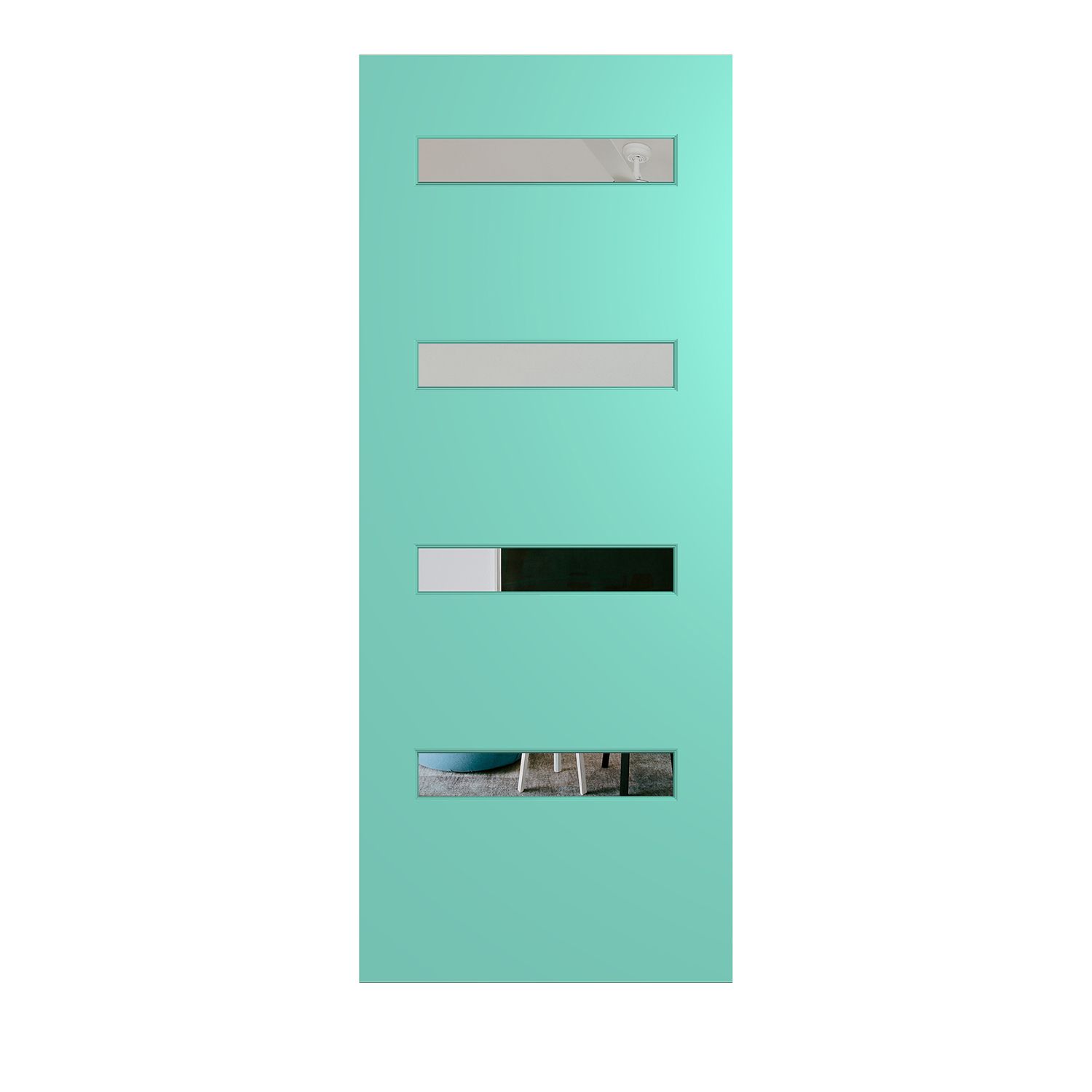 Hume Entrance Door BFR4 Duracote BAL29 Clear | Bowens