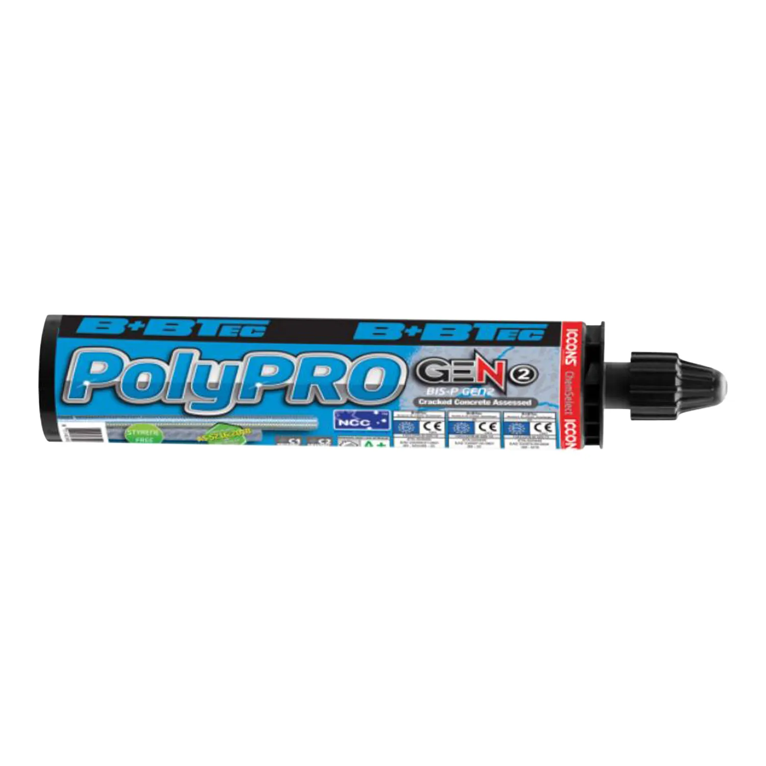 ICCONS® BIS-P Gen2 PolyPRO Injection Adhesive Styrene Free | Bowens