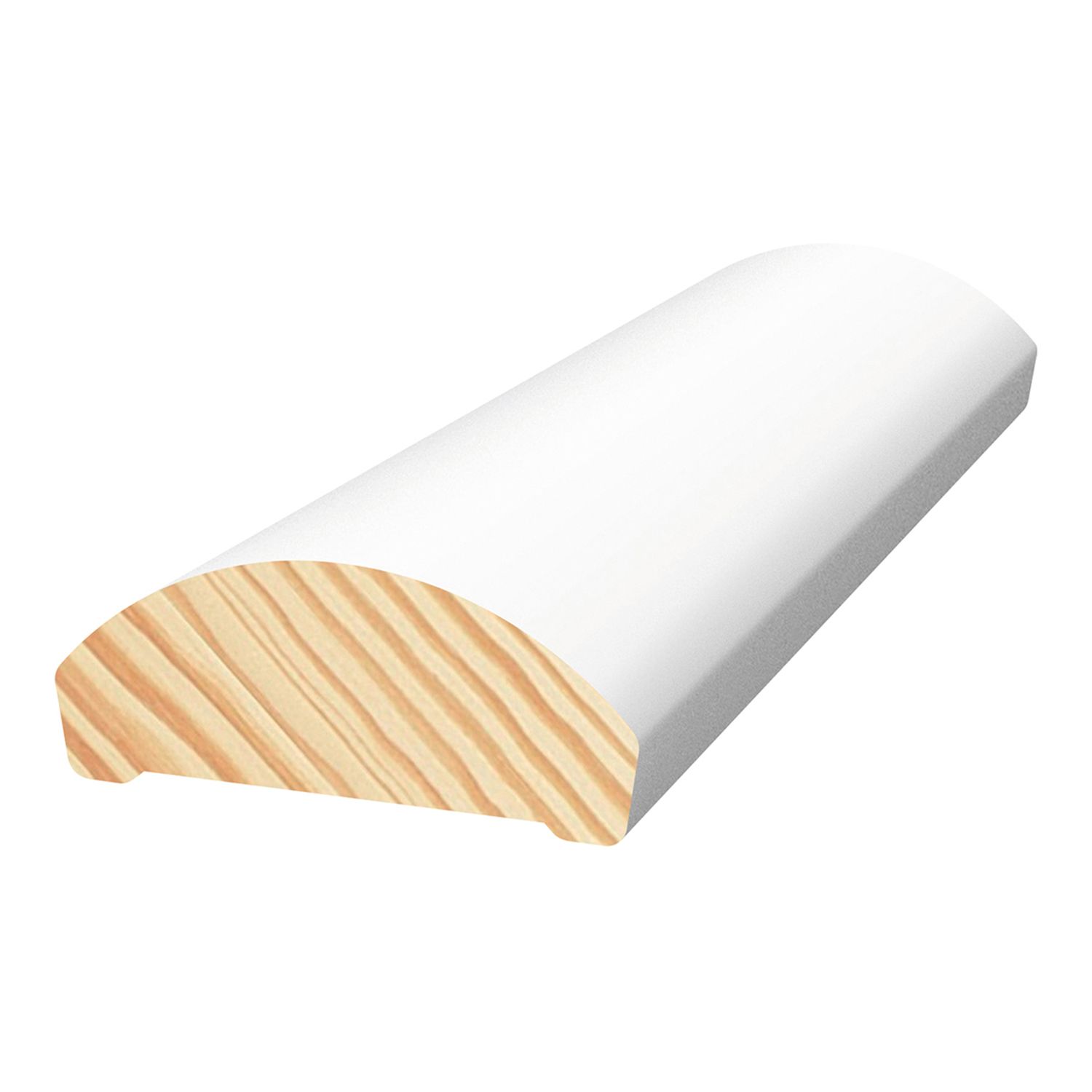 Porta Contours Pine Curved Wall Bead Riverine Primed | Bowens