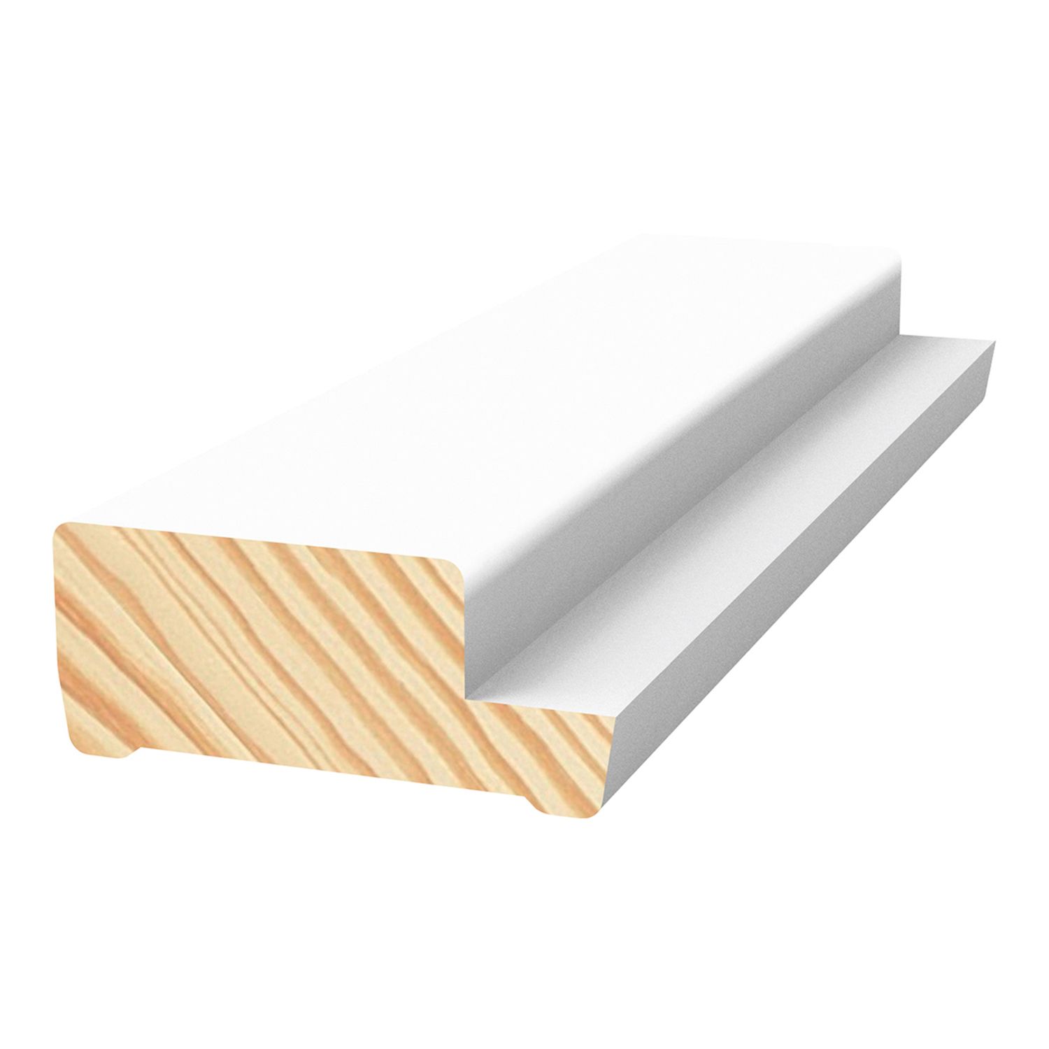 Porta Contours Pine Curved Wall Bead Strata Primed | Bowens