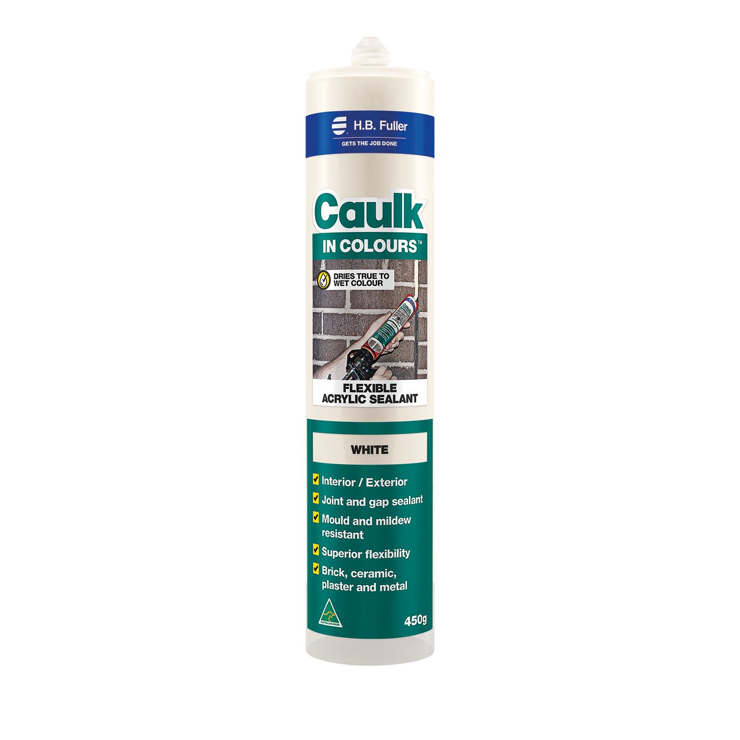H.B. Fuller® Caulk In Colours™ Acrylic Sealant Black | Bowens