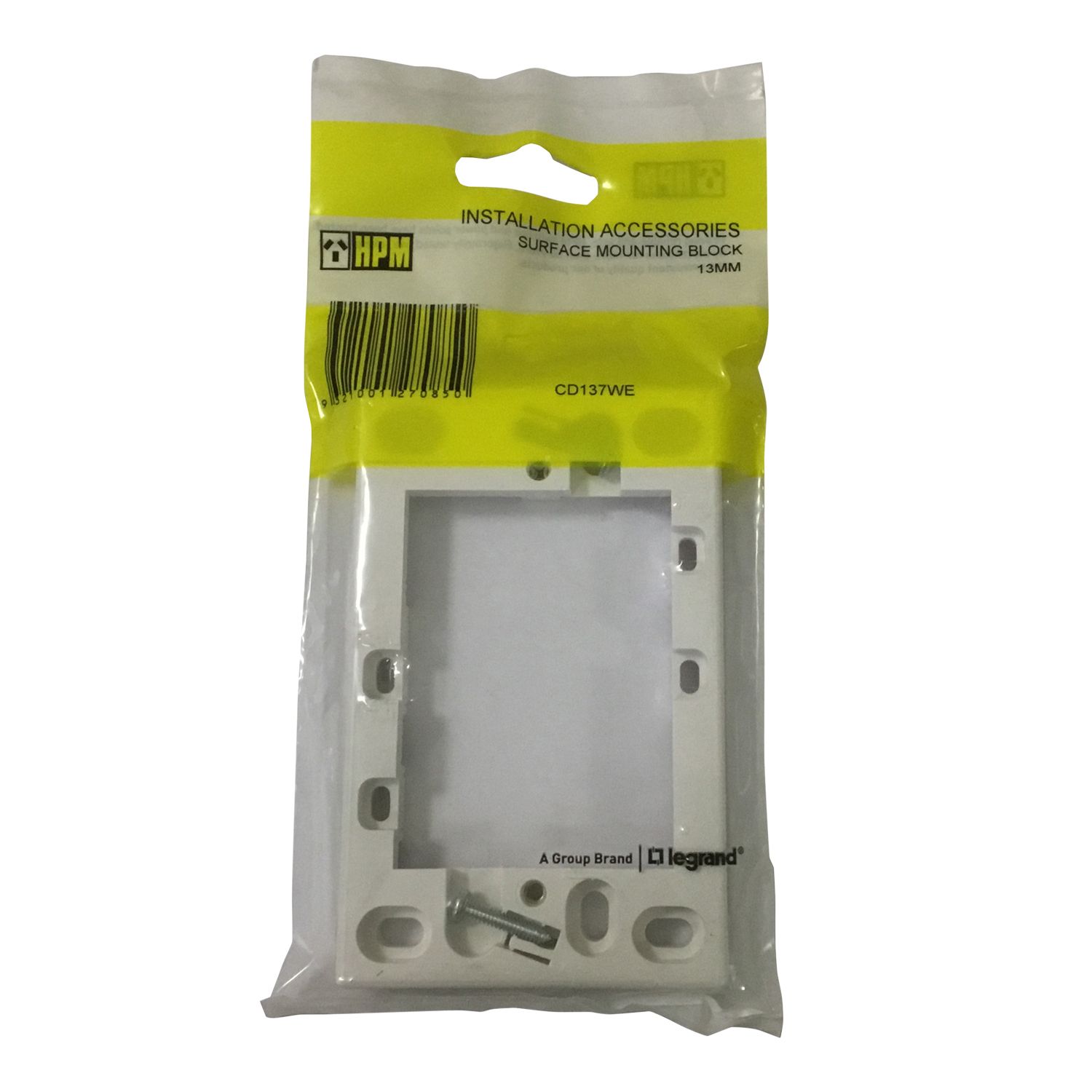 HPM Mounting Blocks for GPO’s White | Bowens