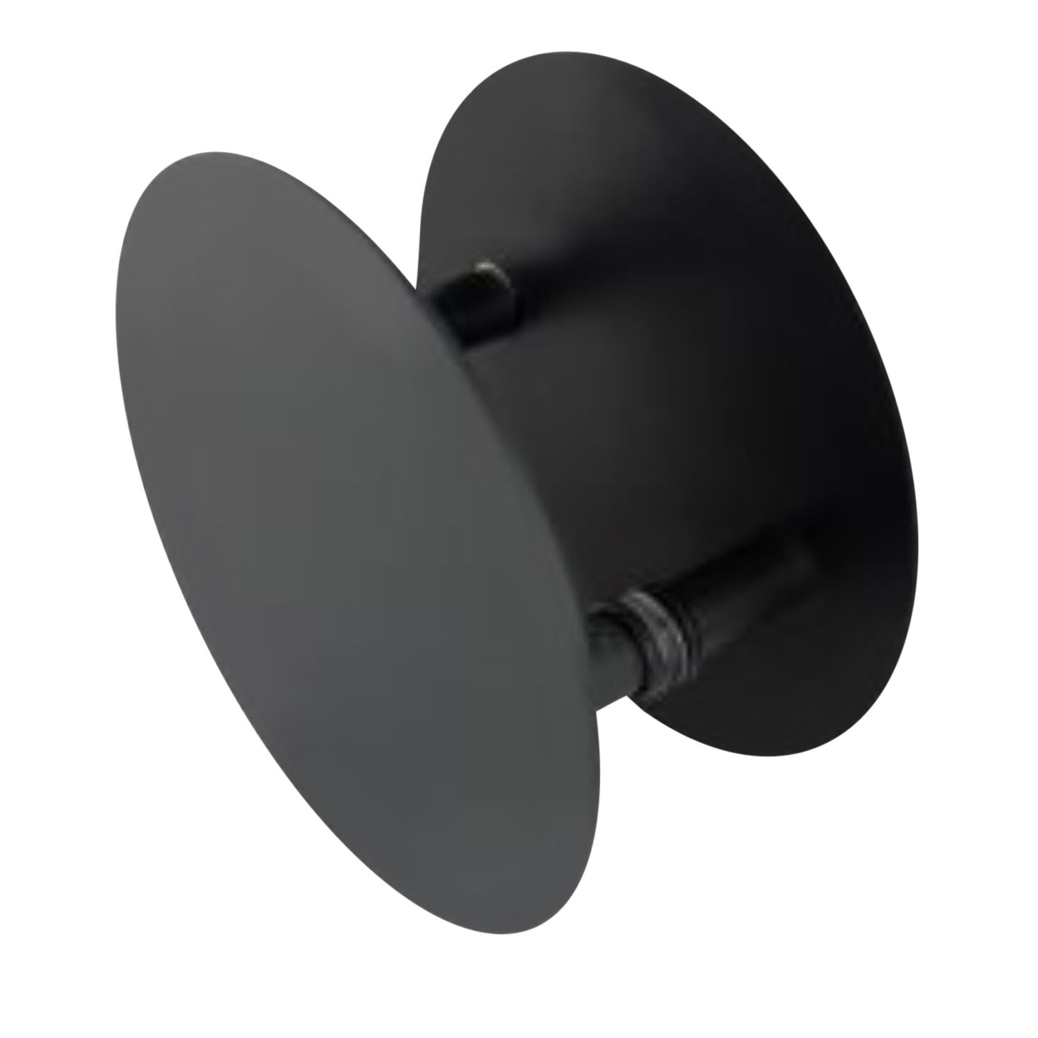 Gainsborough Circular Pull Handle Matt Black | Bowens