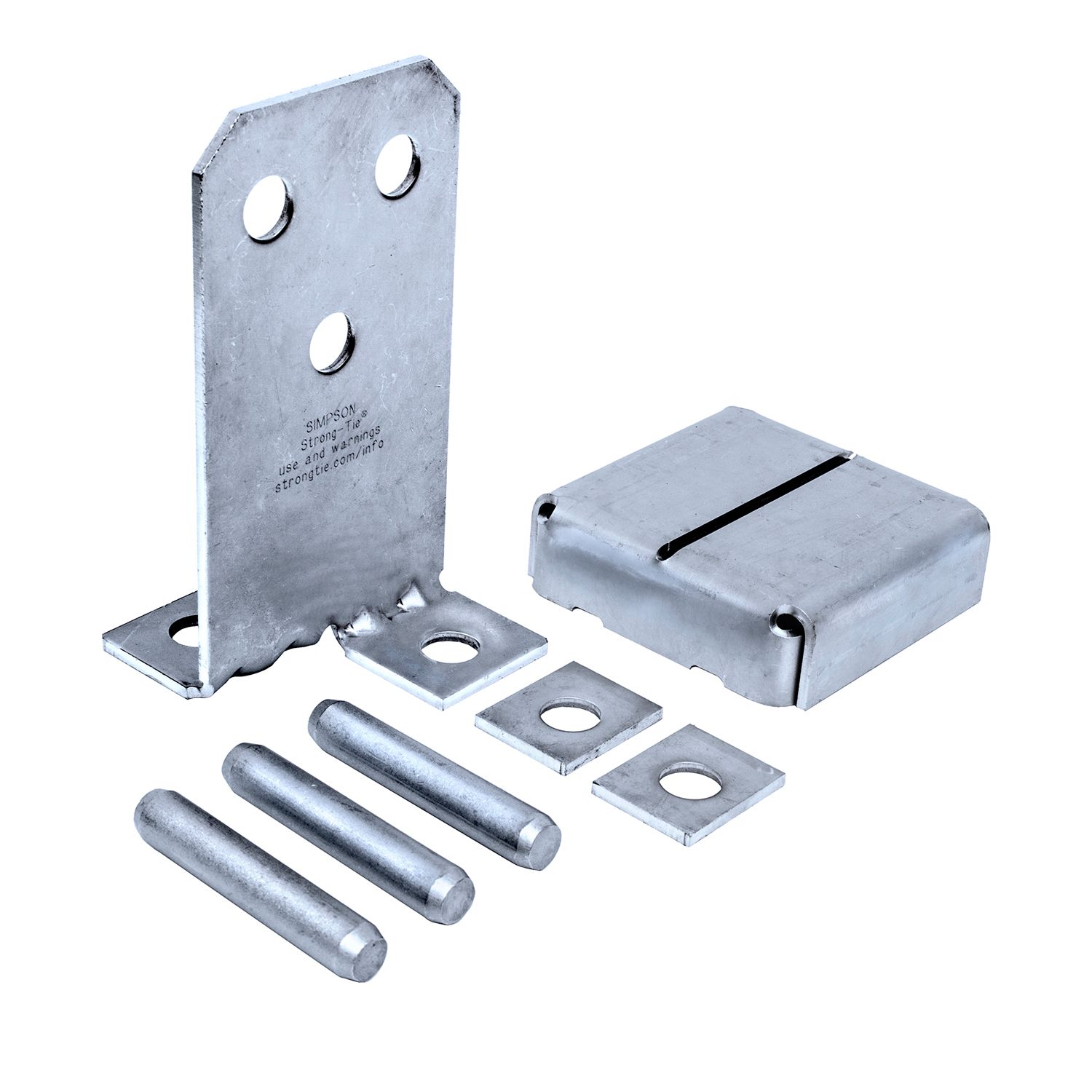 Simpson Concealed Post Base CPTZ CONCEALED POST TIE