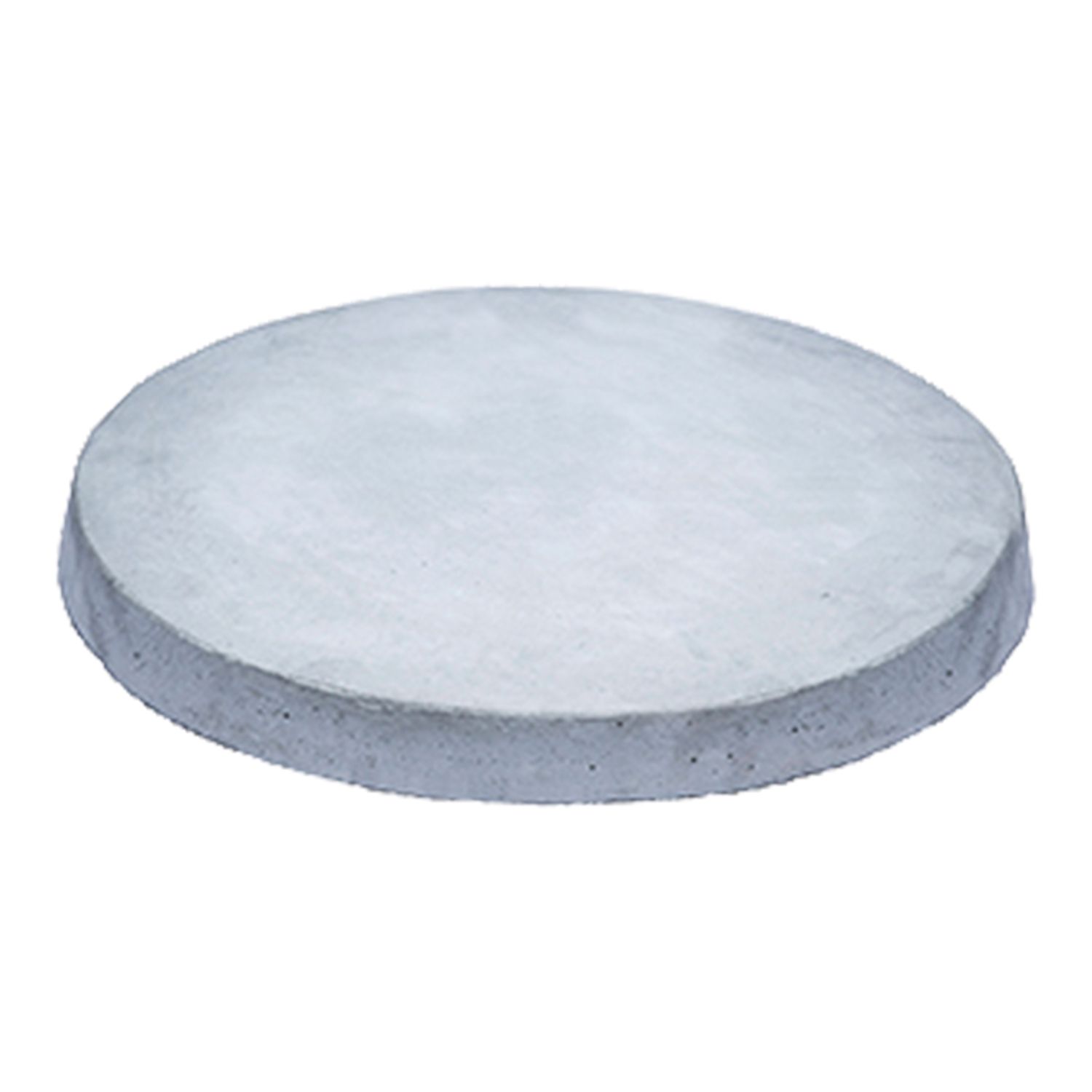 Concrete Slab Round Light Grey | Bowens