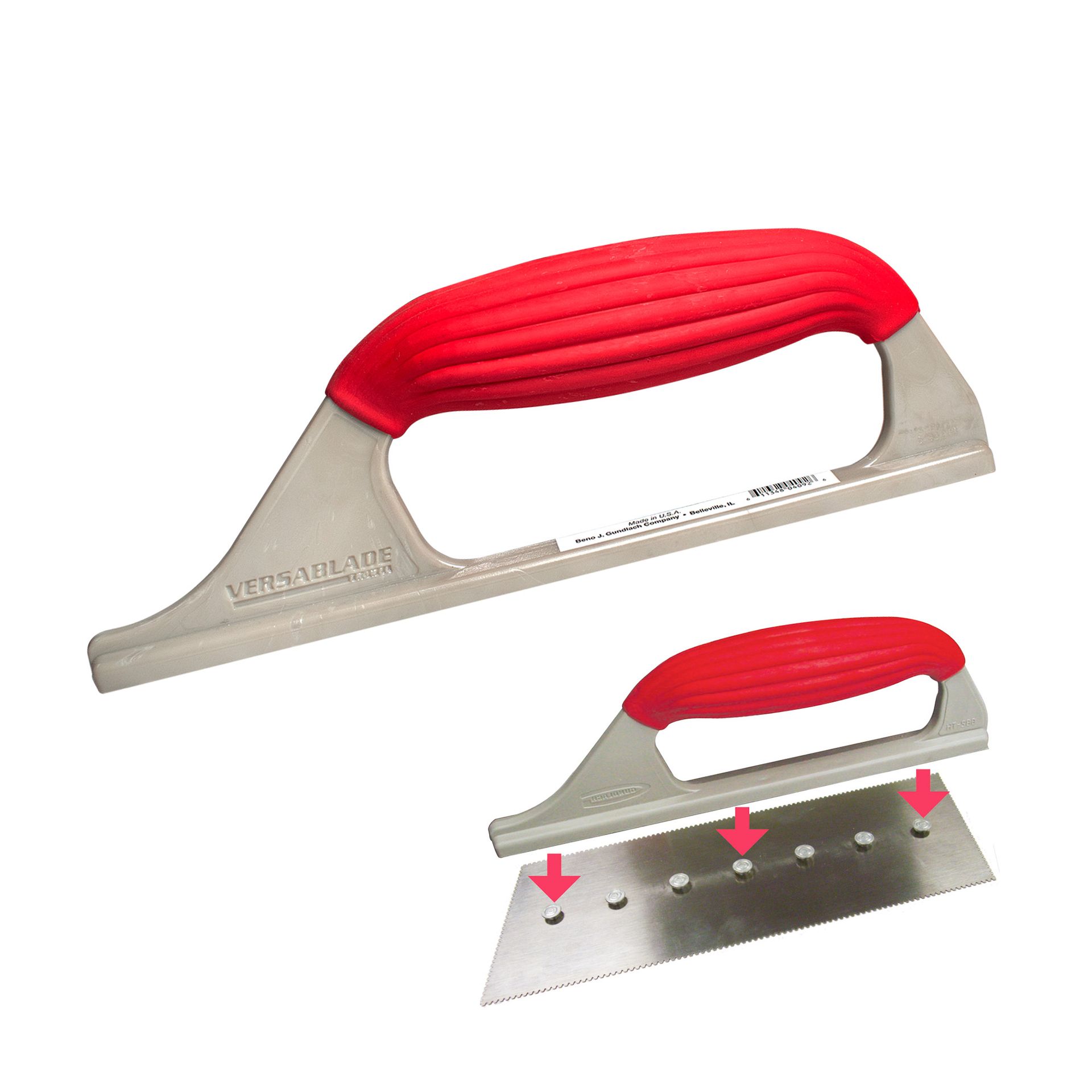 Gundlach 682-TH Versablade Trowel Handle Red | Bowens