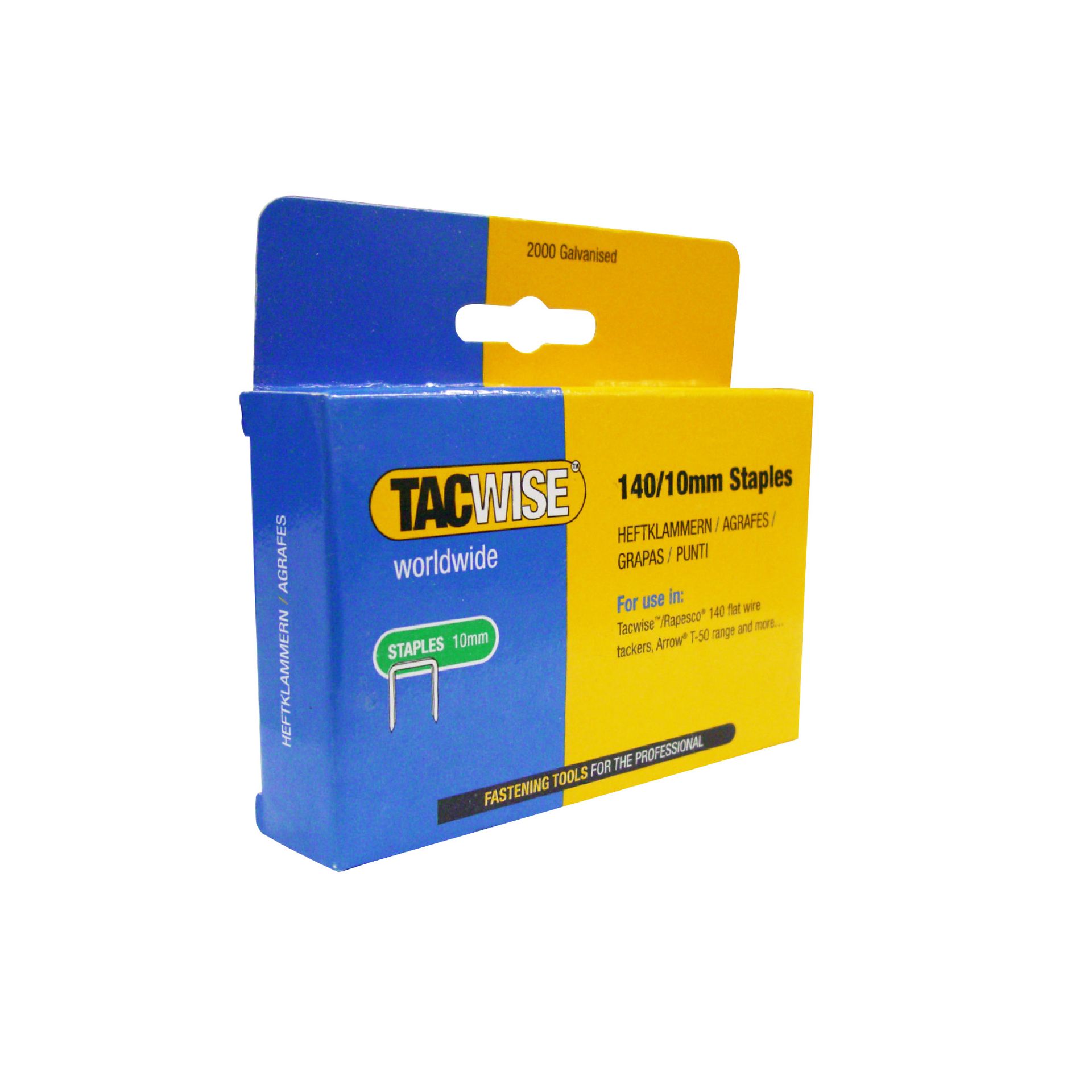 Tacwise™ 140 Series Staples Galvanised | Bowens