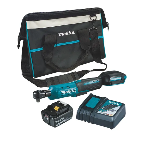 Makita® DWR180RTX1 18V 5.0Ah Ratchet Wrench Kit | Bowens