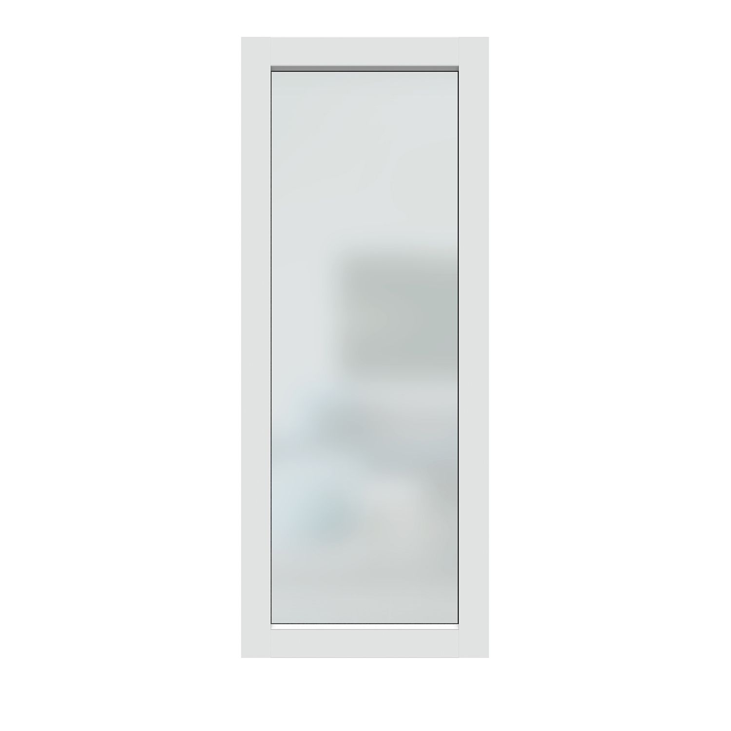Hume Entry Door Elite Aluminium XE1 White Trans | Bowens
