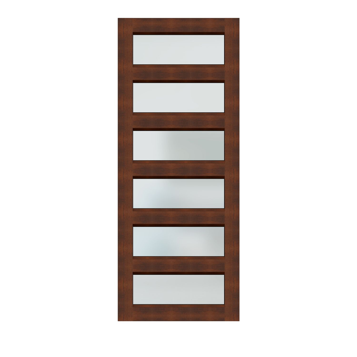 Hume Entry Door Elite Aluminium XE6 Merbau Trans | Bowens