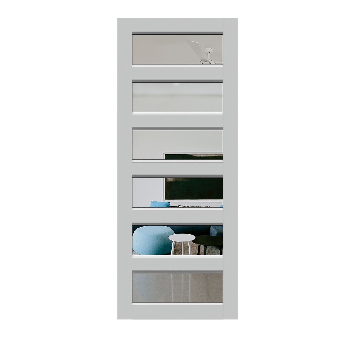 Hume Entry Door Elite Aluminium XE6 Pearl Clear | Bowens