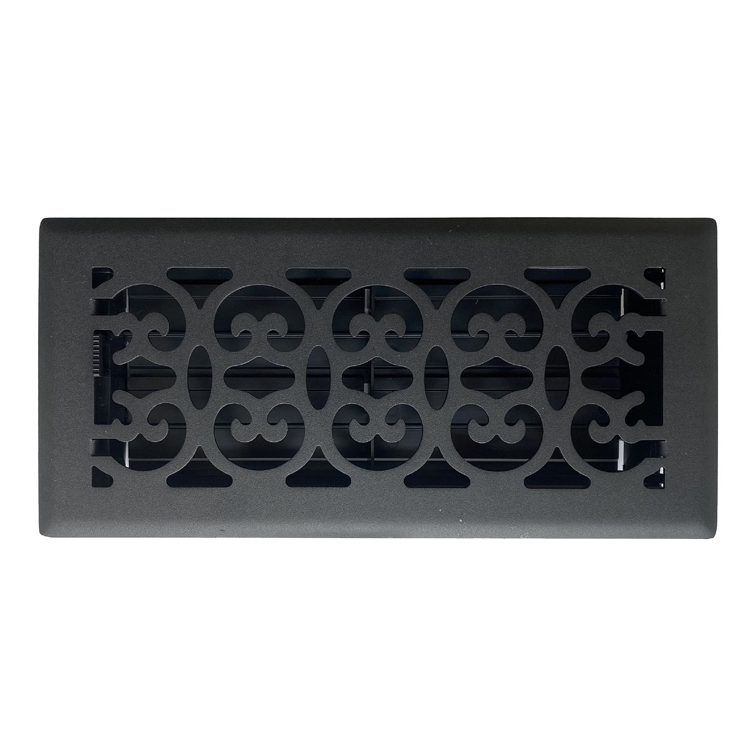 Alpine Ventilation Scroll Floor Vent Black | Bowens