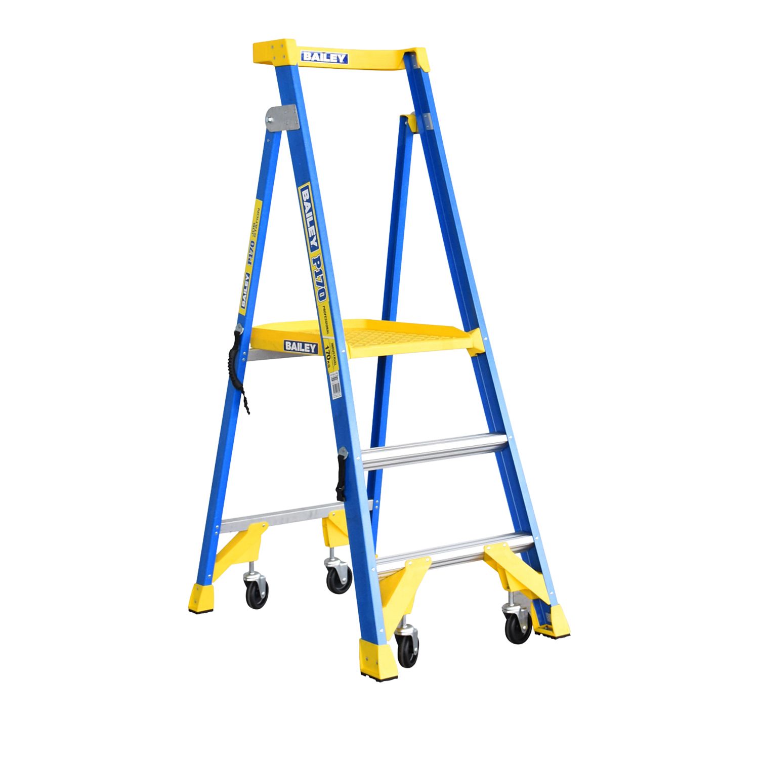 Bailey Fibreglass Job Station Platform Ladder | Bowens