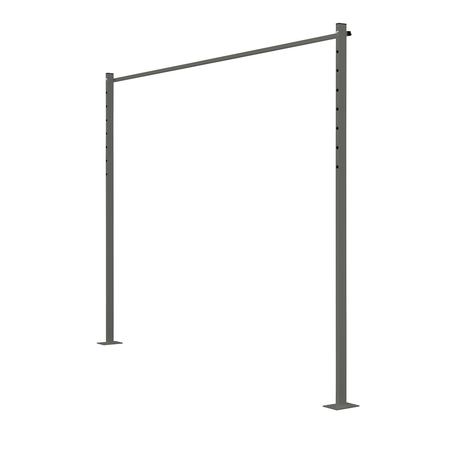 Austral™ Fold Down Clothesline Plated Ground Mount Kit Woodland Grey ...