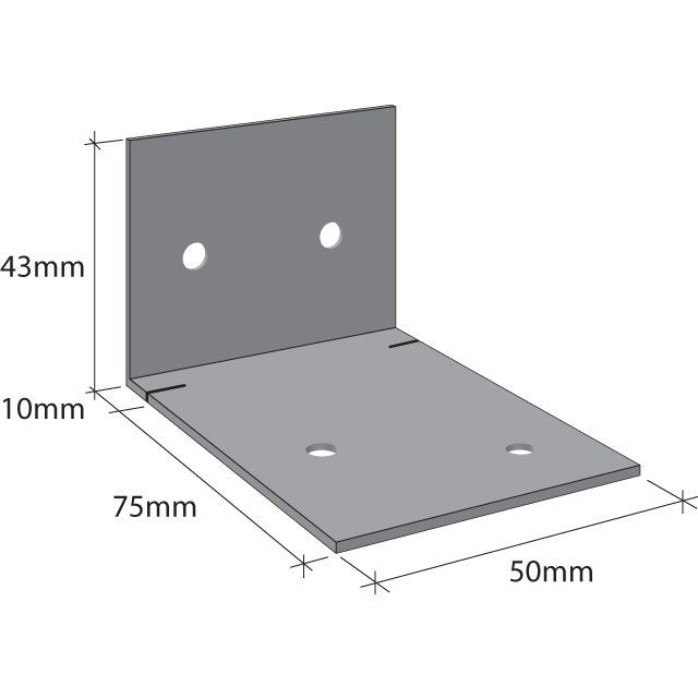 Csr Hebel® Powerpanel Aluminium Angle Bracket Bowens