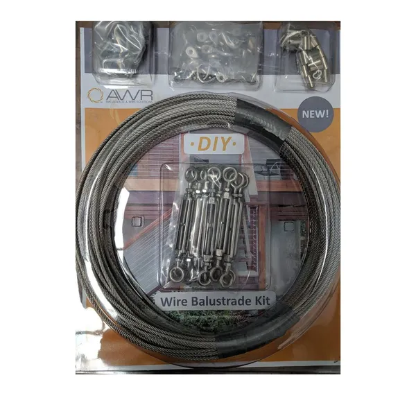 AWR™ DIY Wire Balustrade Kit | Bowens