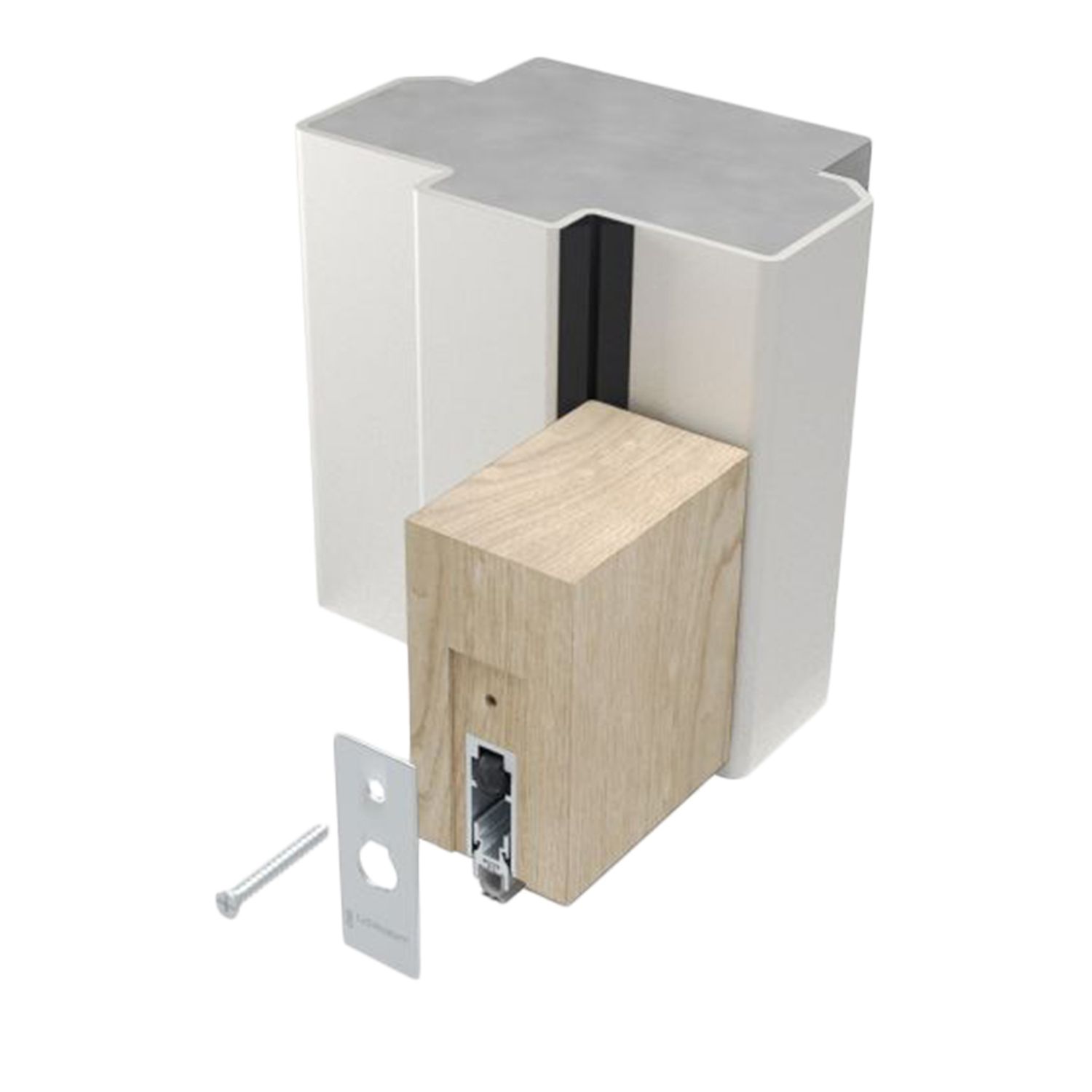 Lorient Batwing® Acoustic Smoke Seal Double Black | Bowens