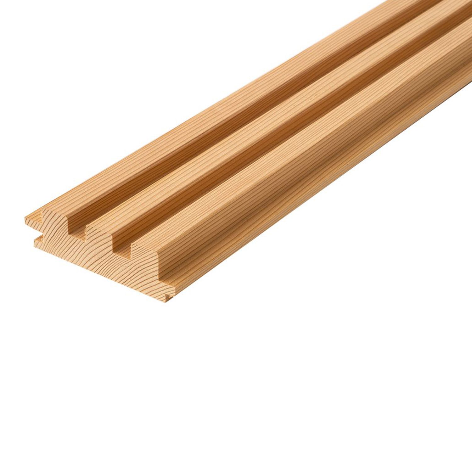 81x26mm Castelation® Western Red Cedar Cladding Raw | Bowens