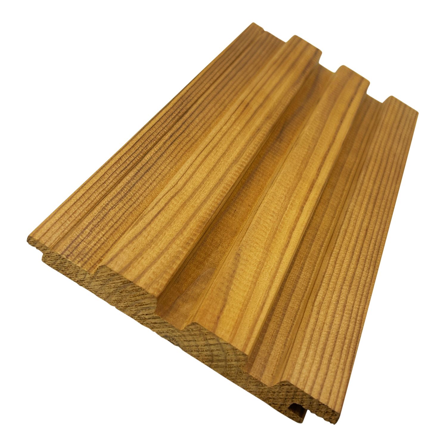 Thermory® Thermo- Spruce Cladding C32 Natural Trax | Bowens
