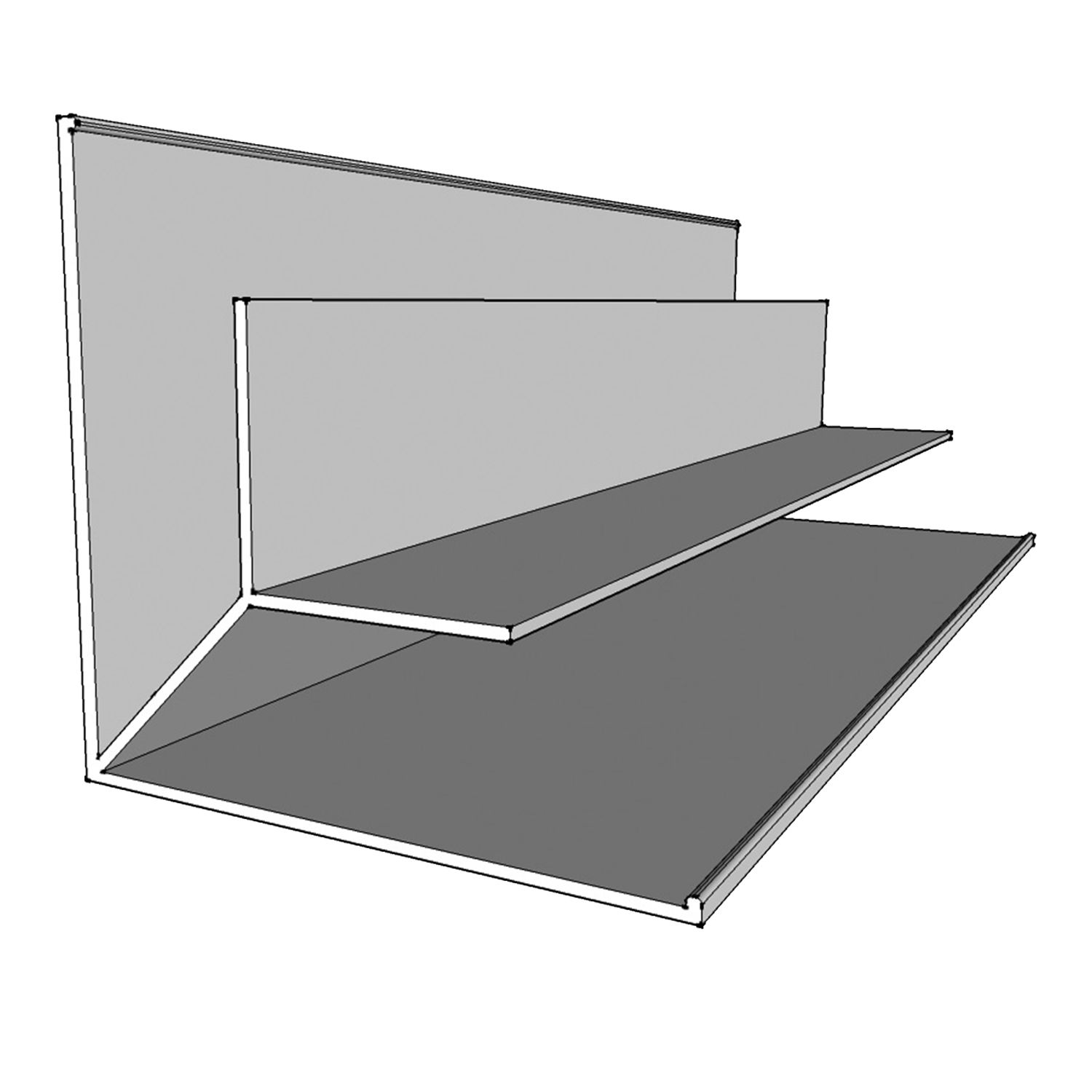 Weathertex Internal Flanged Corner LF | Bowens