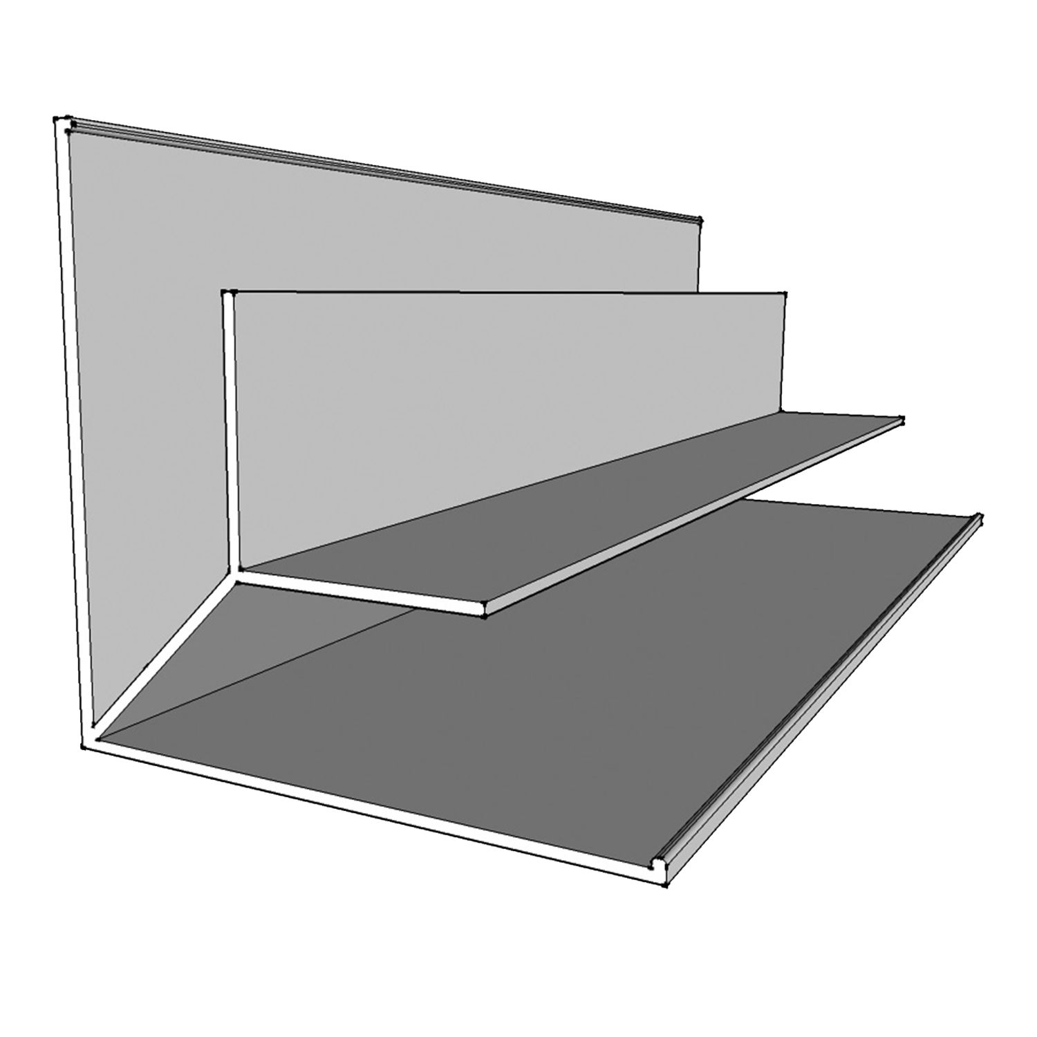 Weathertex Internal Flanged Corner LF | Bowens