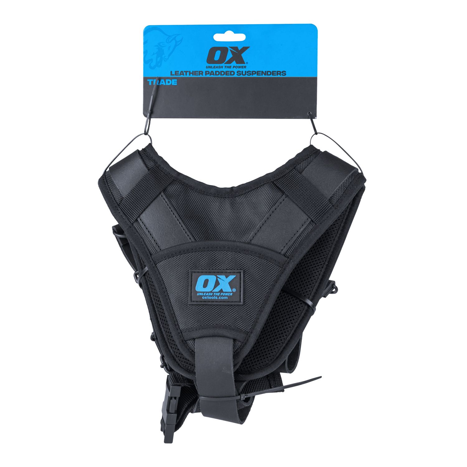 OX® Nylon/Leather Padded Suspenders | Bowens