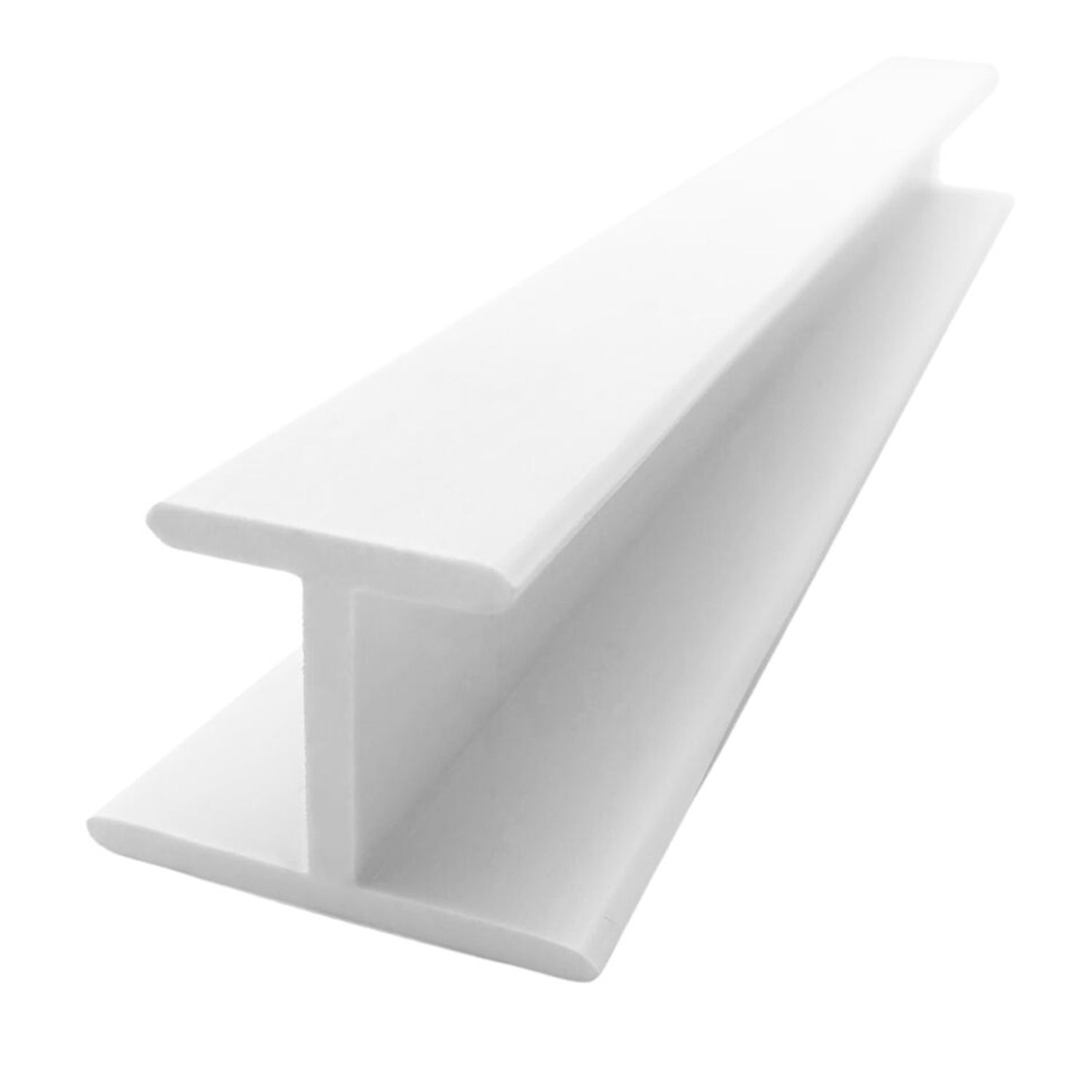 PermaTimber® Quickboard™ Castellated H Trim Arctic White | Bowens
