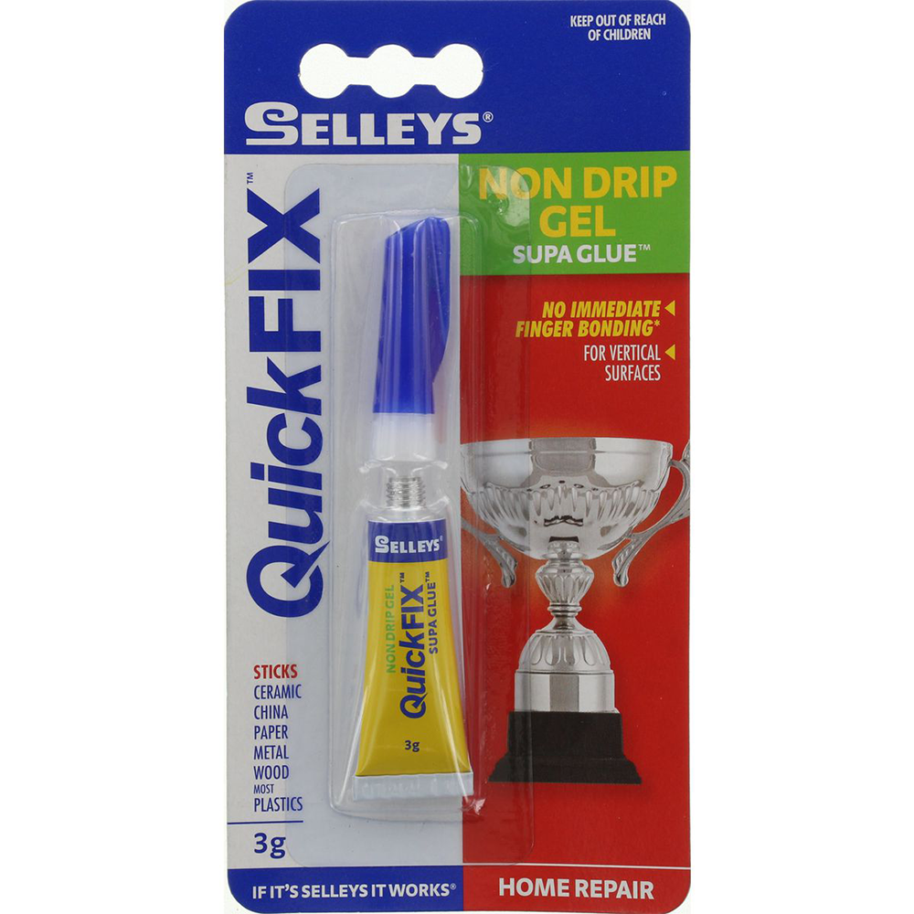 Selleys® Quick Fix™ Supa Glue™ Non Drip Gel | Bowens