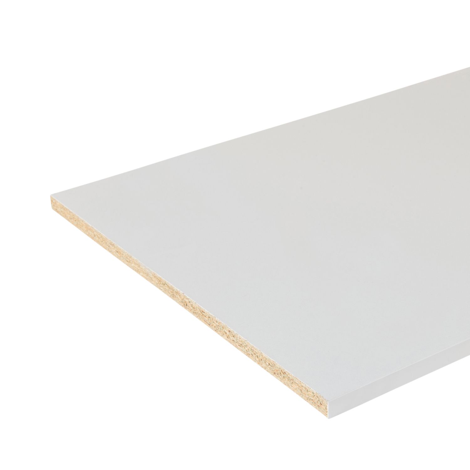 16mm Particleboard White Melamine 1 PVC Edge | Bowens
