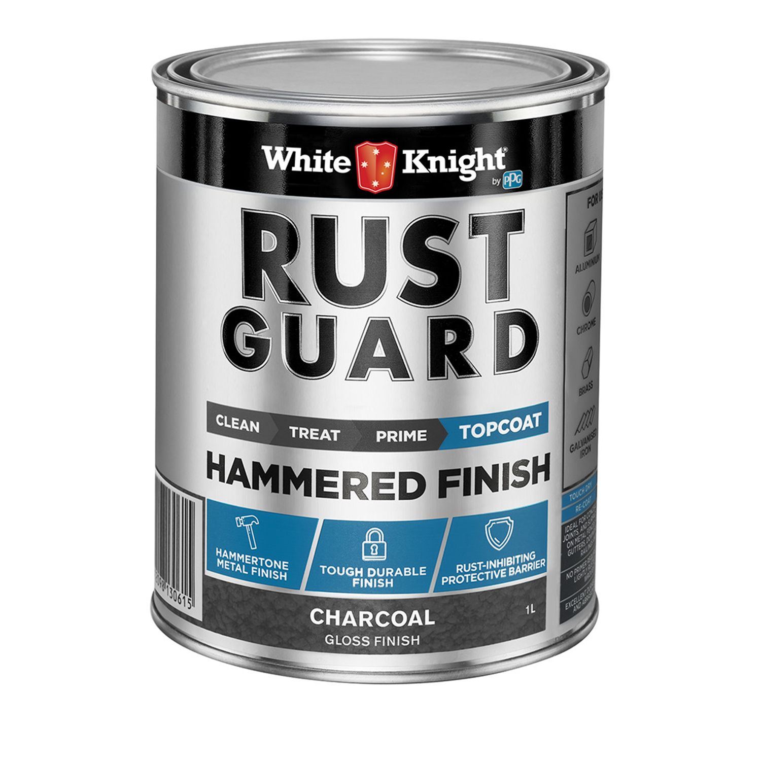 White Knight® Rust Guard® Paint Hammered Finish | Bowens