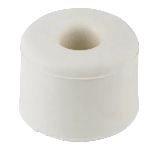 Trio Rubber Door Stop White | Bowens