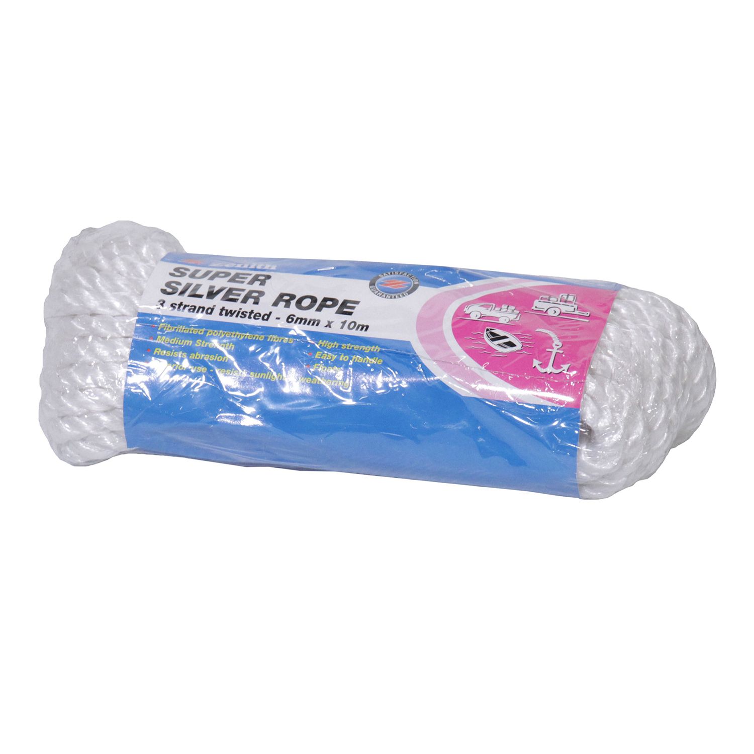 Zenith® Super Silver Rope 10m | Bowens