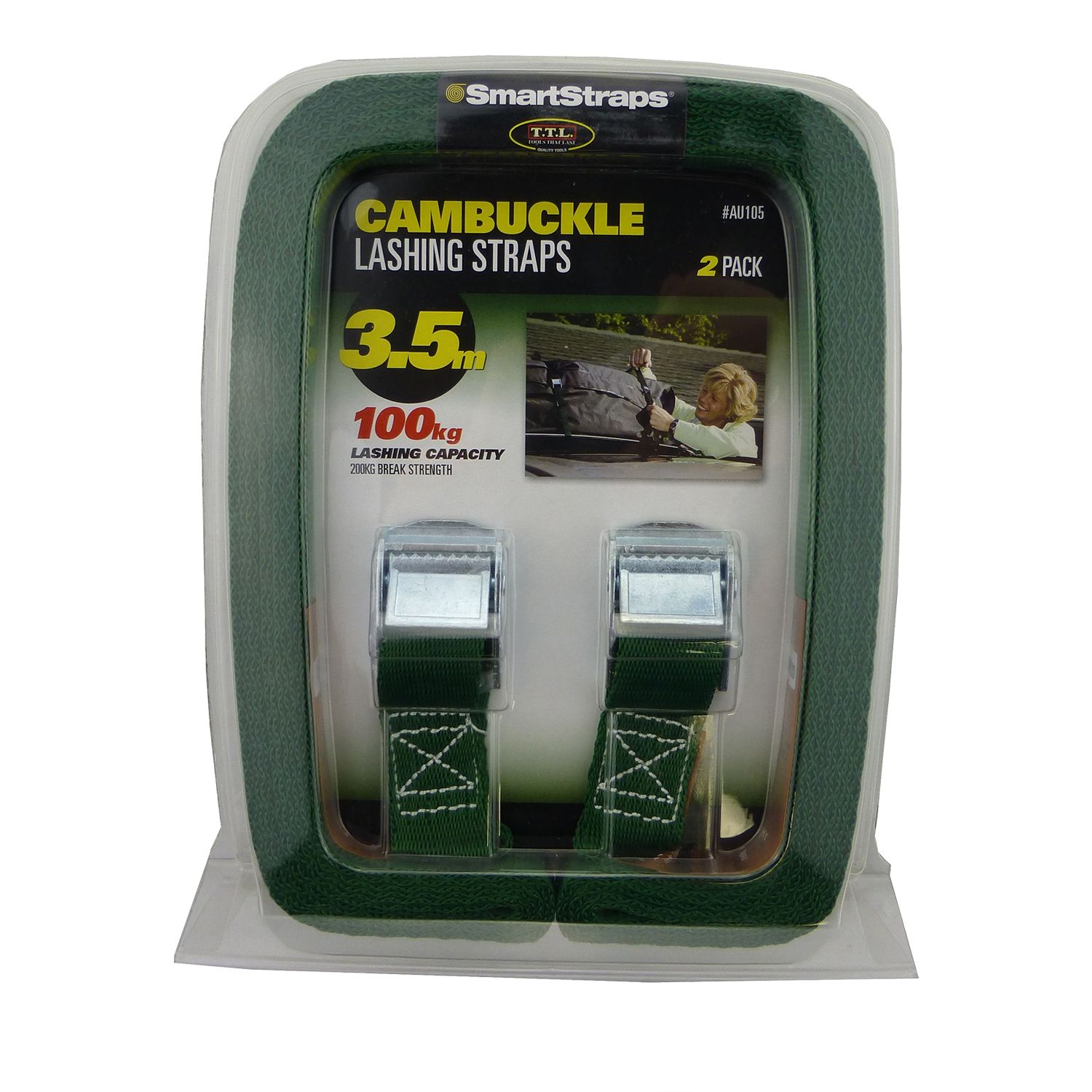 SmartStraps® 12' Cambuckle Lashing Strap | Bowens