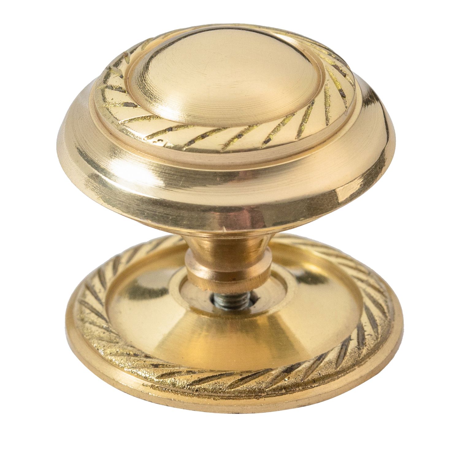 Prestige Georgian Knob Brass | Bowens