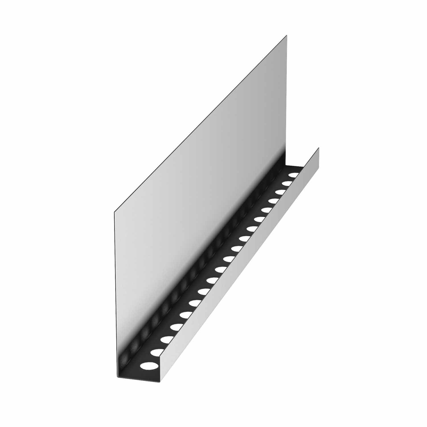 Shadowclad® 3000mm Stainless Steel Cavity Base Closure | Bowens
