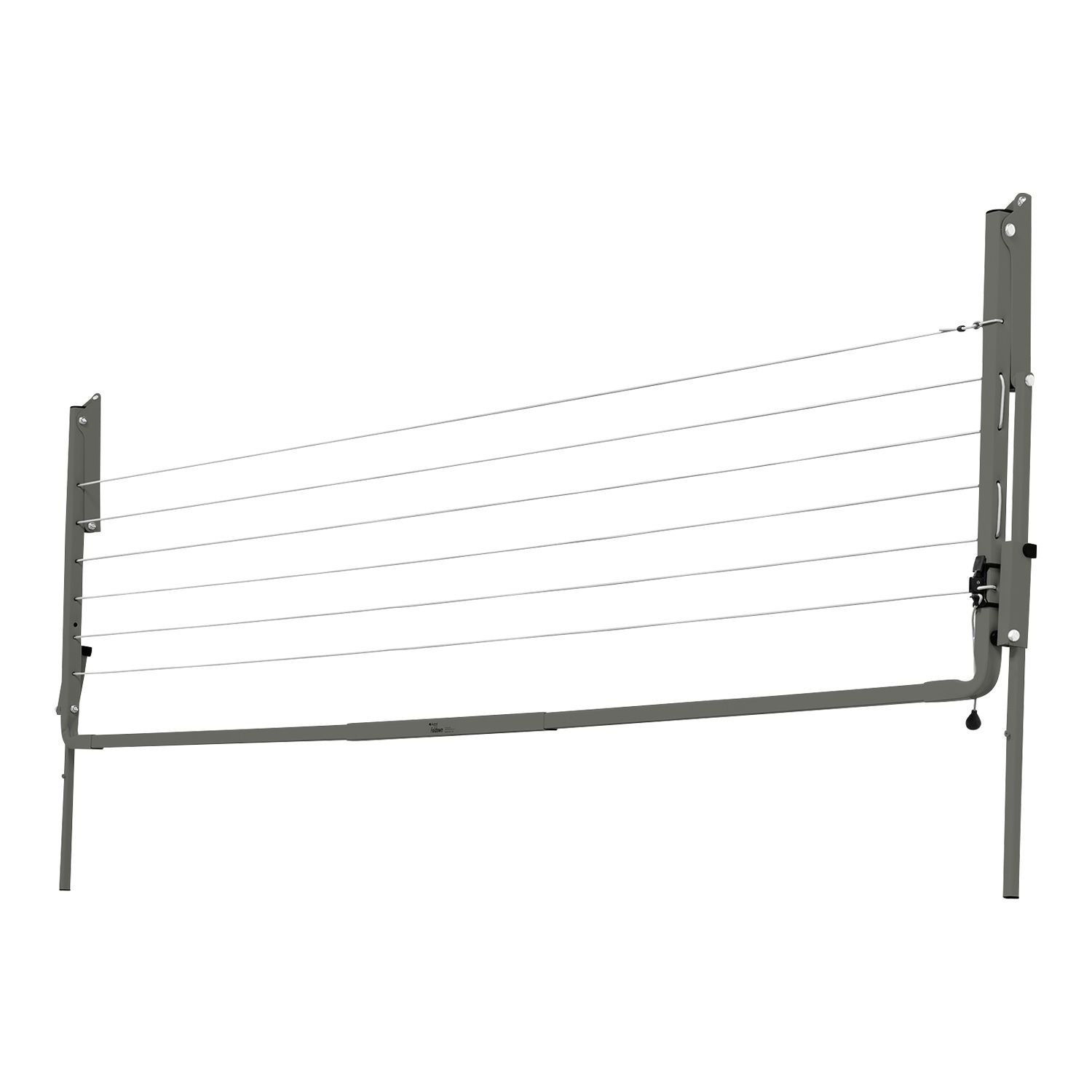 Austral™ Slenderline 16 Fold Down Clothesline Woodland Grey | Bowens