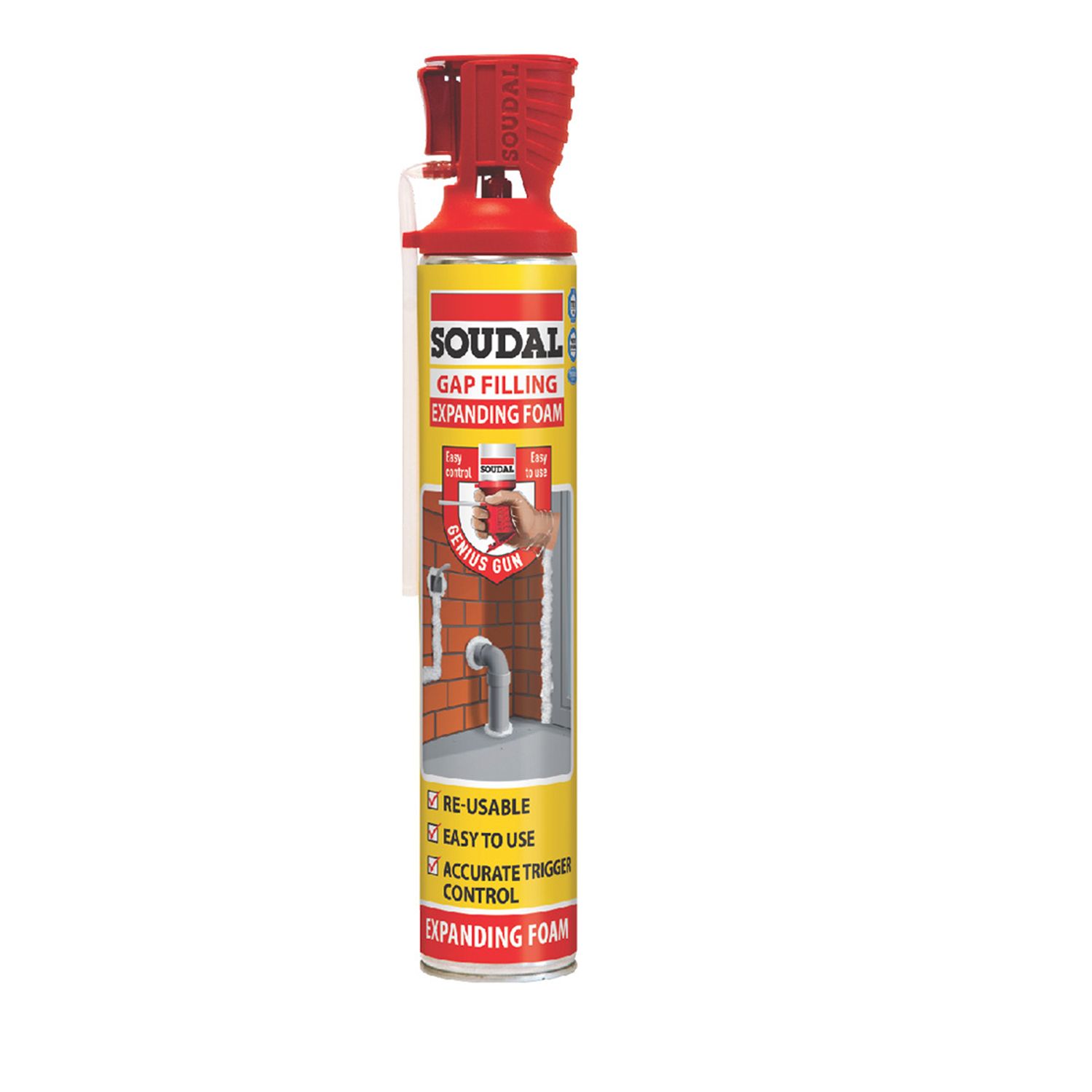 Soudal Flexible Insulation Expanding Foam | Bowens Soudal Flexible Insulation Expanding Foam | Bowens