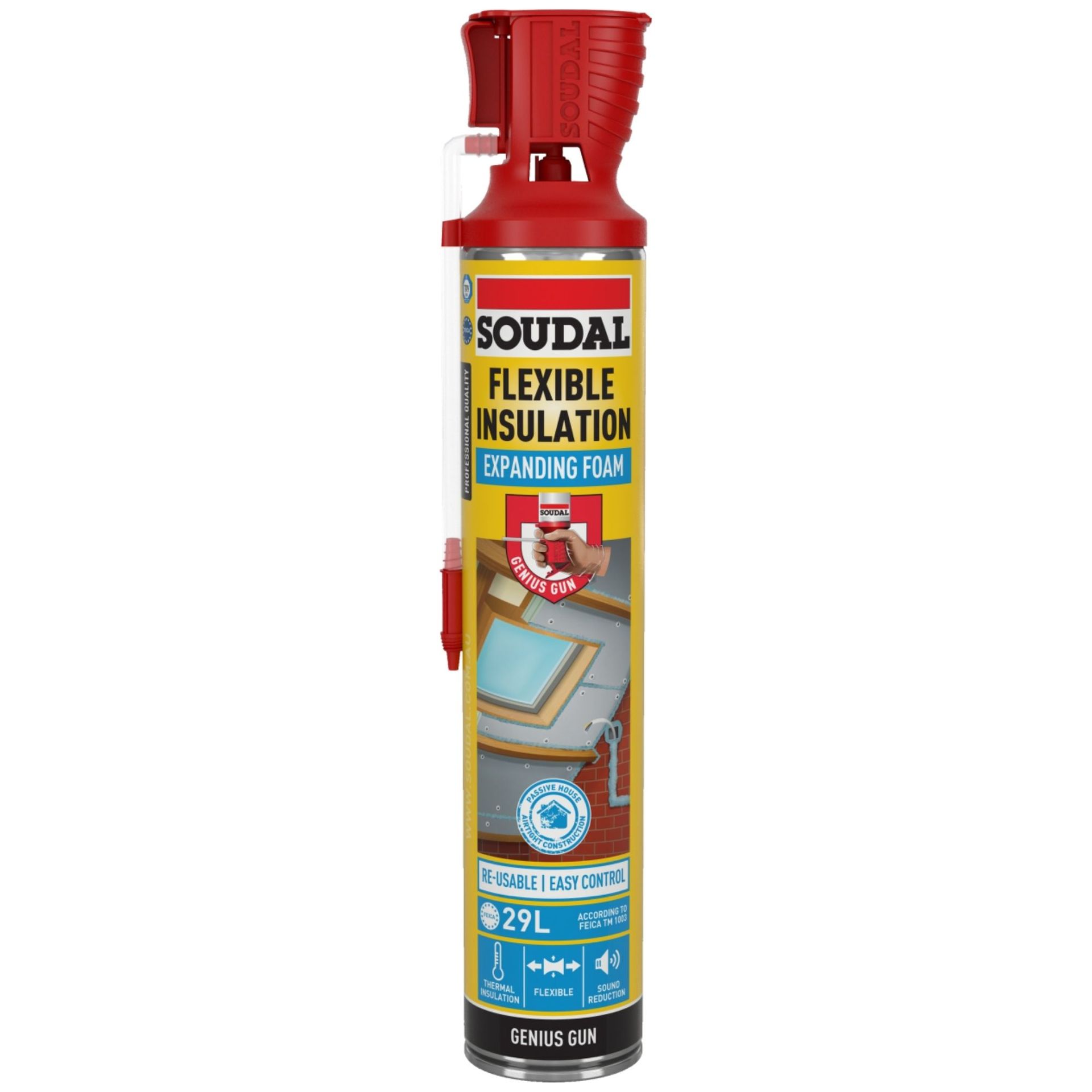Soudal Flexible Insulation Expanding Foam Blue | Bowens Soudal Flexible Insulation Expanding Foam Blue | Bowens