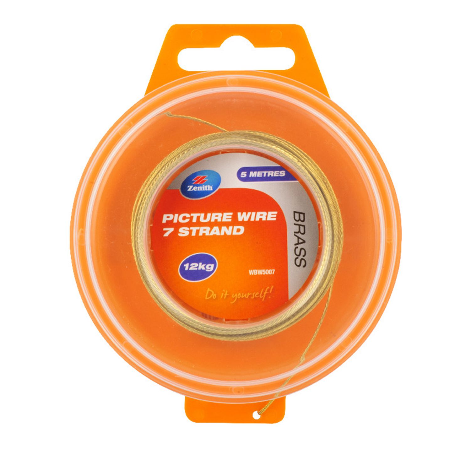 Zenith® Brass 7 Strand Picture Wire | Bowens